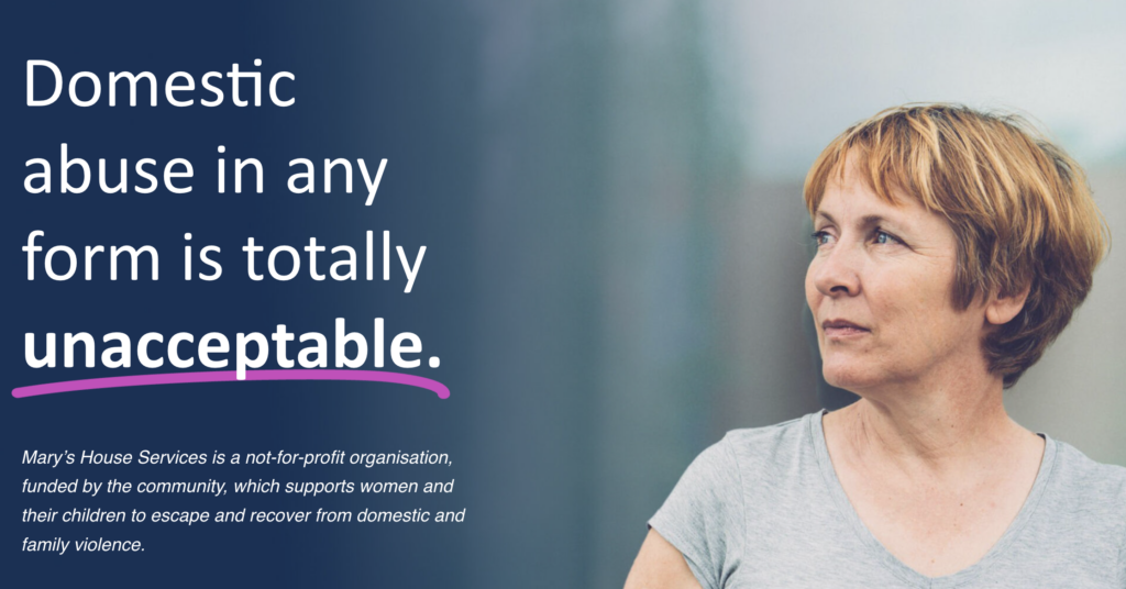 Say No To Domestic Abuse - Mary’s House Services